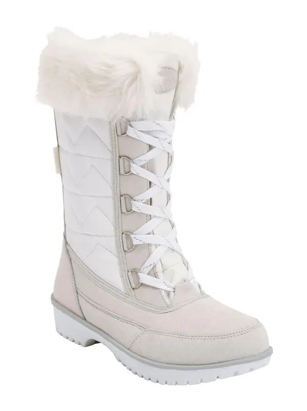 COMFORTVIEW The Eileen Waterproof Boot - White