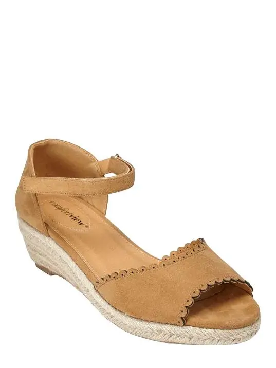 COMFORTVIEW The Charlie Espadrille Sandal - Tan