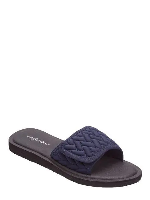 COMFORTVIEW Palmer Slip-on Sandal - Navy