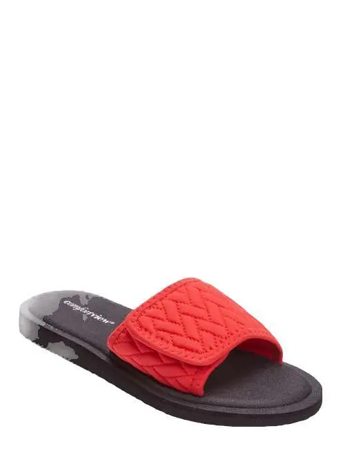 COMFORTVIEW Palmer Slip-on Sandal - Vivid Red