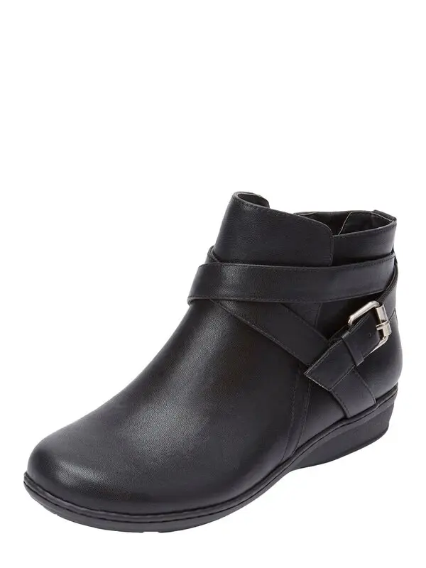 COMFORTVIEW The Bronte Bootie - Black