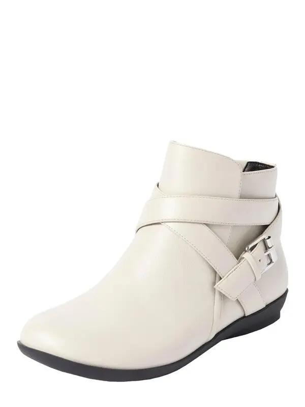 COMFORTVIEW The Bronte Bootie - Winter White