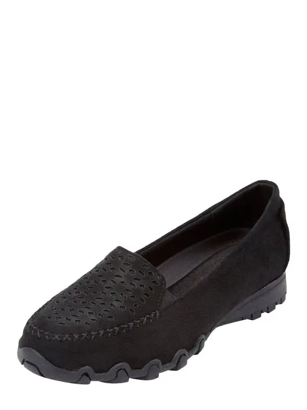 COMFORTVIEW Pax Slip On Flat - Black