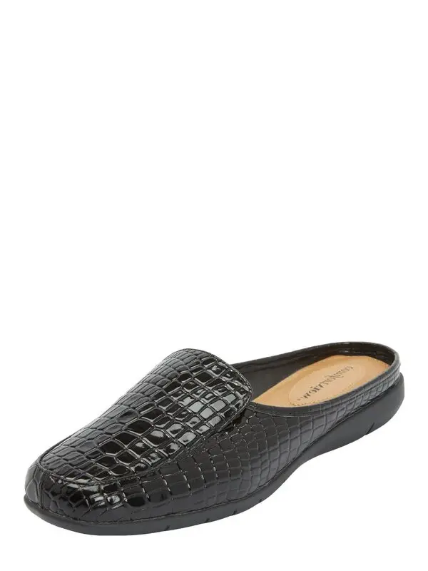 COMFORTVIEW Estelle Slip-on Mule - Black