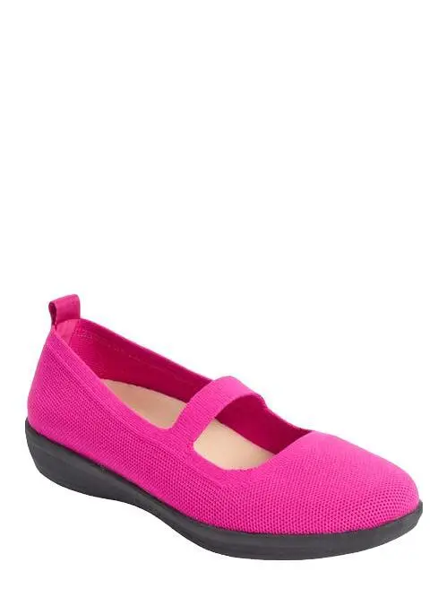 COMFORTVIEW Alisha Orthotic Mary Jane Flat - Magenta