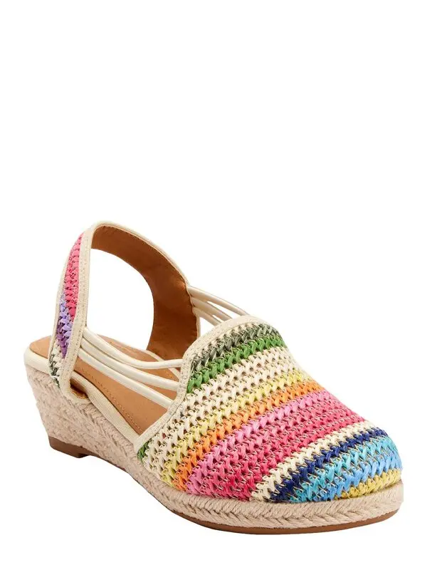 COMFORTVIEW The Clea Espadrille - Bright Multi