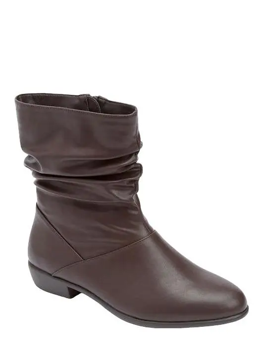 COMFORTVIEW Madison Bootie - Brown