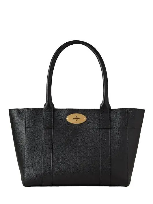 Mulberry Bayswater 9 To 5 Leather Zip Tote - Black