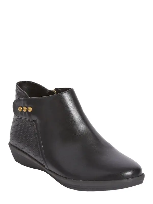COMFORTVIEW The Brinny Orthotic Bootie - Black