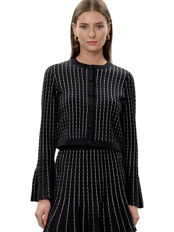 Rebecca Taylor Dorothy Cardigan - Black