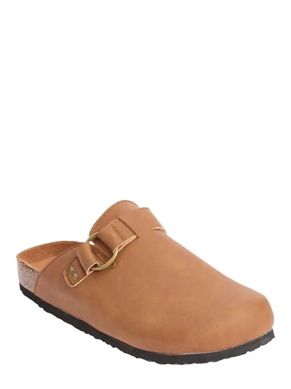 COMFORTVIEW Luna Slip-on Clog - Chestnut