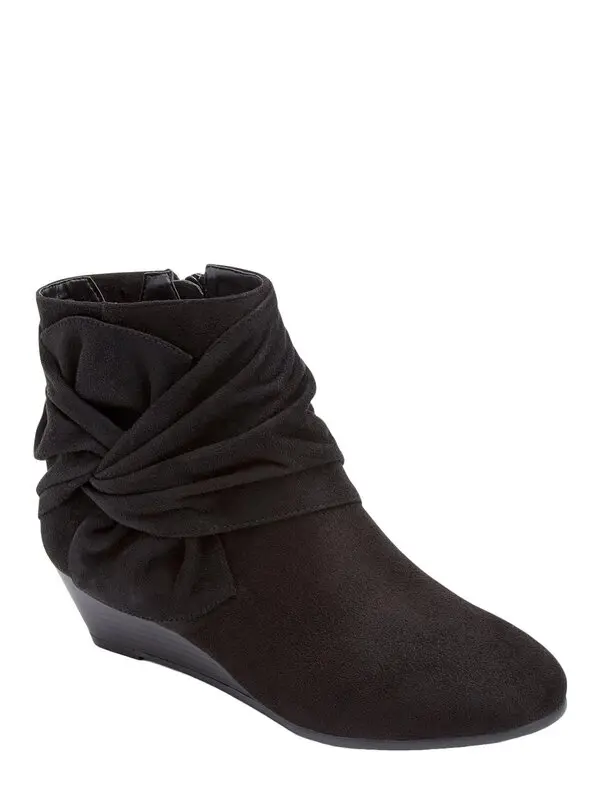 COMFORTVIEW The Inez Bootie - Black