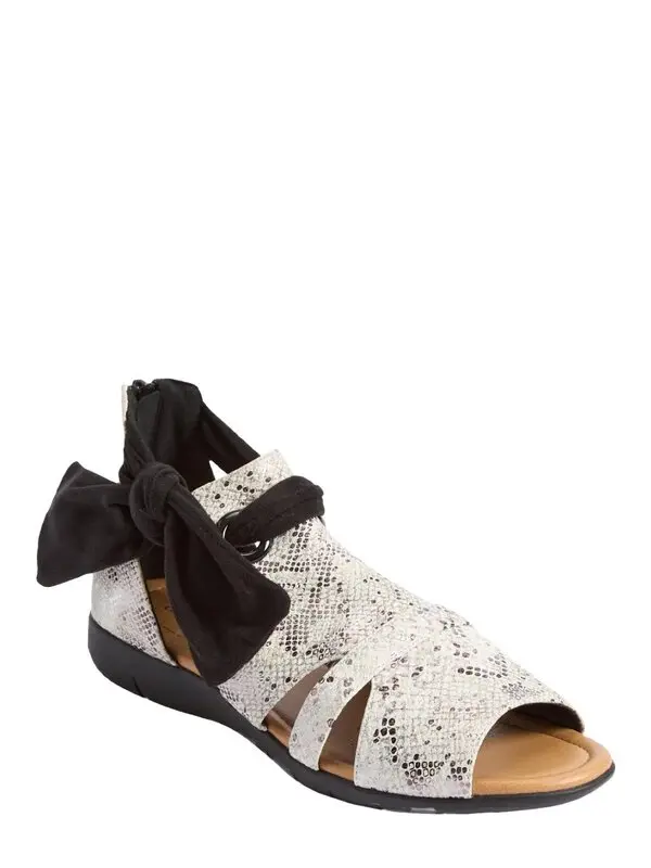 COMFORTVIEW The Annika Shootie - Black White Snake