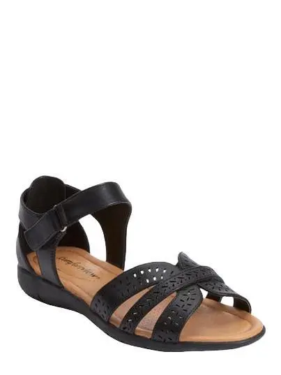 COMFORTVIEW The Christiana Sandal - Black