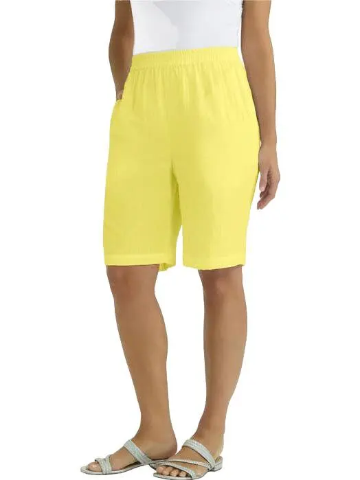 JESSICA LONDON Gauze Short - Bright Lemon