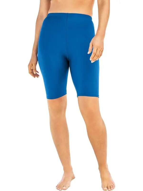 SWIM 365 High-waist Swim Bike Shorts - Dream Blue