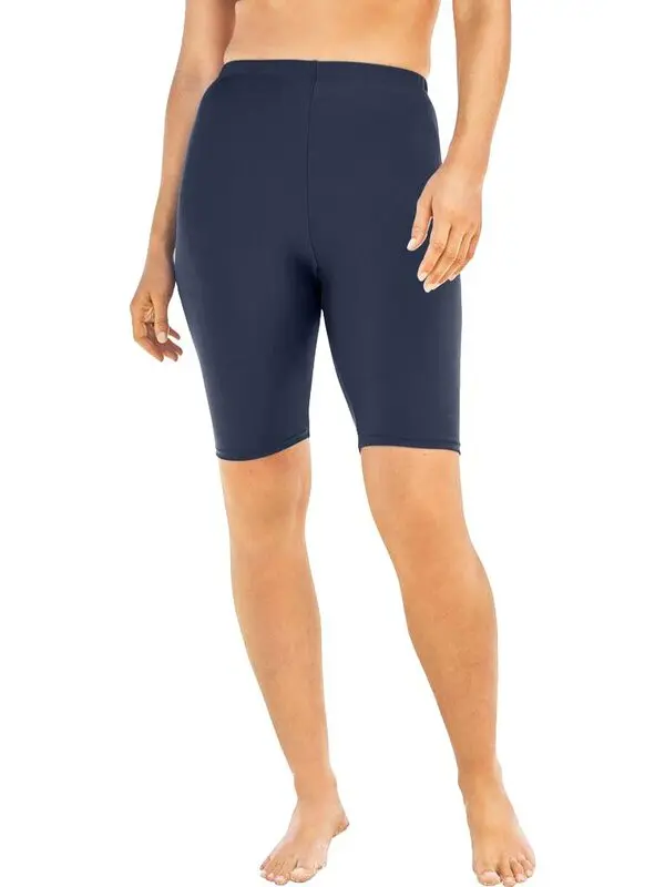 SWIM 365 High-waist Full-coverage Swim Bike Short - Navy