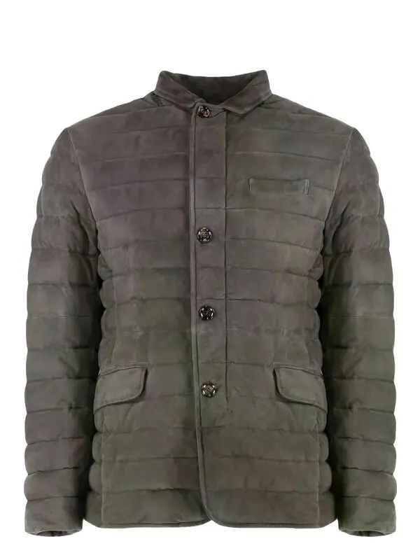 MOORER Zavyer Quilted Jacket - Grey