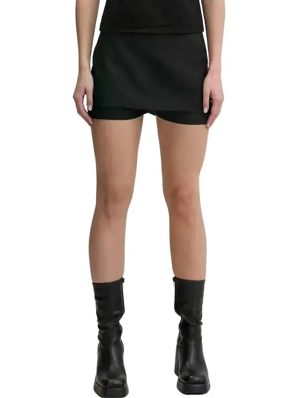 HELIOT EMIL Layered Shorts - Black