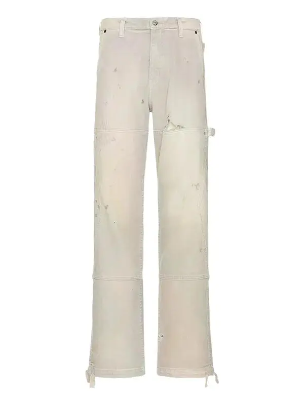 Rhude Reza Double-knee Trousers - Neutrals