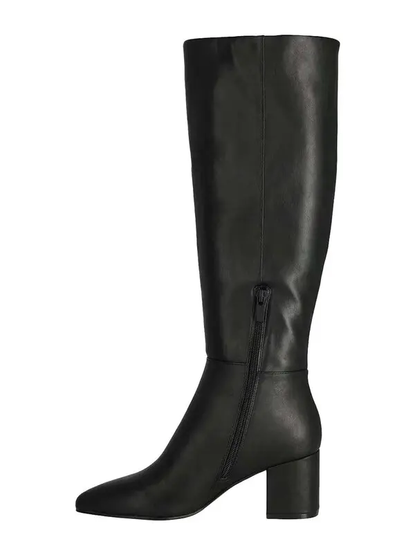 MEXX Pointed-toe Knee-high Boots - Black