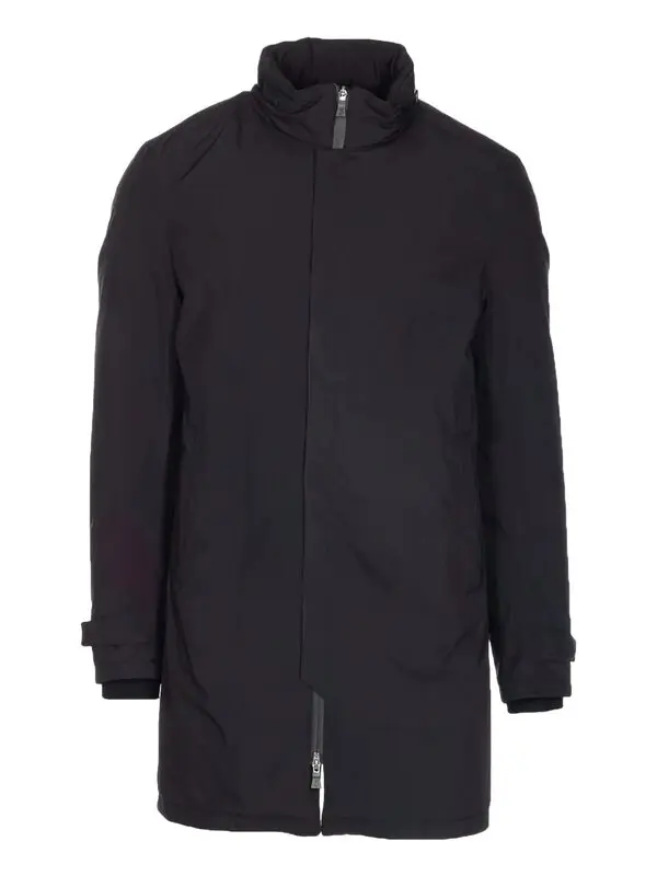 Herno Zip-fastening Padded Coat - Black