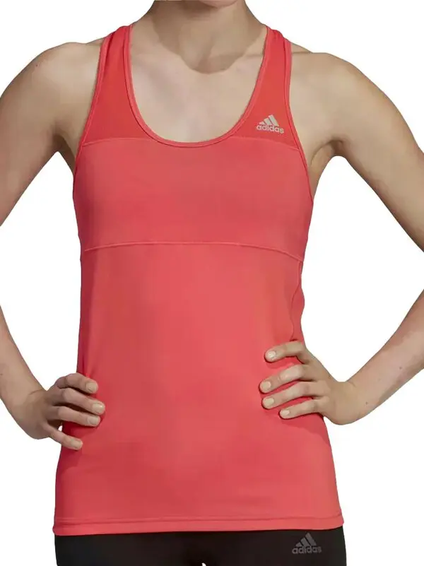 Adidas Stadium Climalite Cross Shock Tank Top - Red