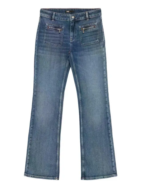 Maje Zip-pocket Jeans - Blue