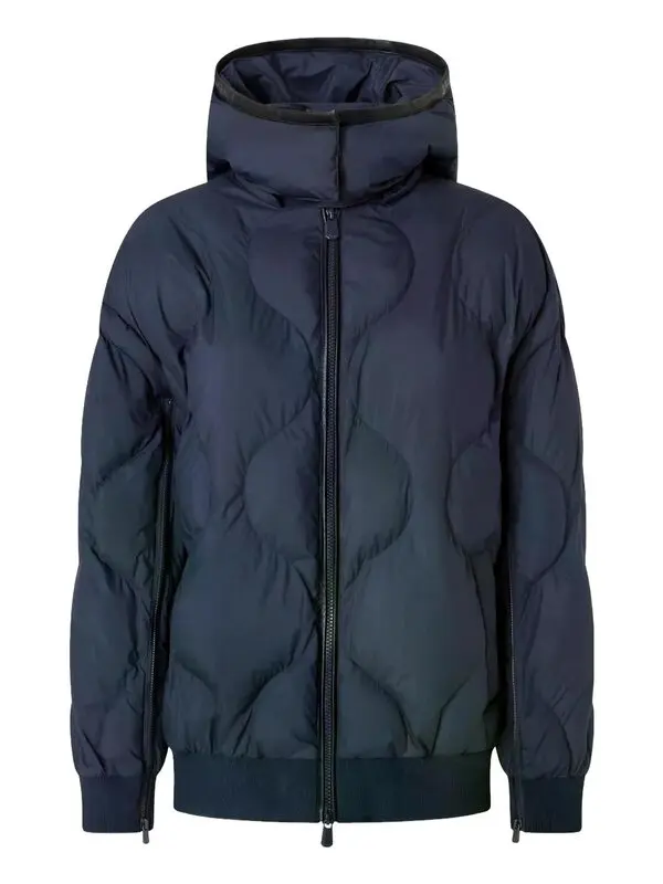 Pinko Hooded Puffer Jacket - Blue