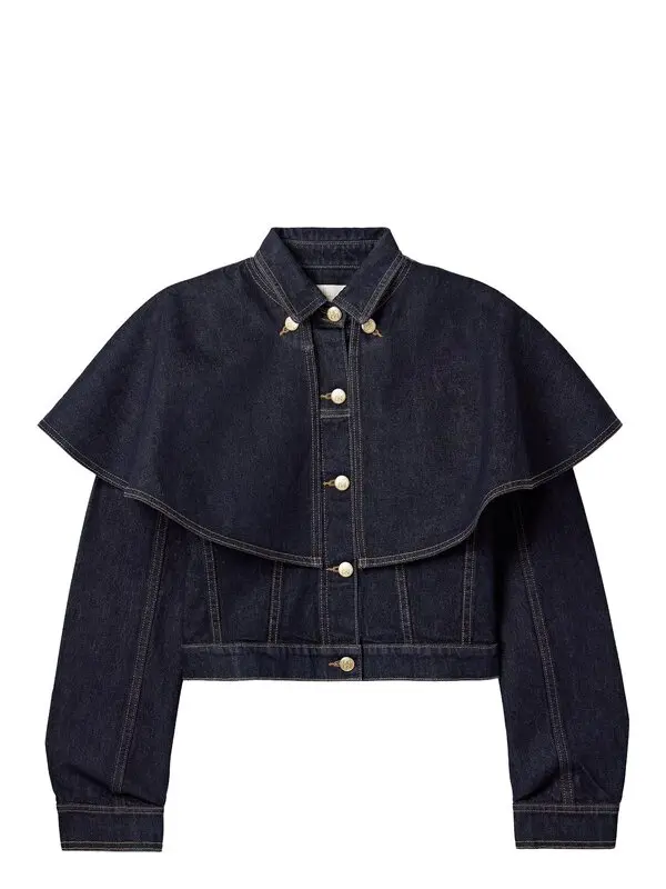Ulla Johnson The Anais Denim Jacket - Blue