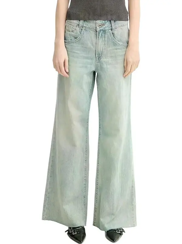 Miss Sixty Wide Leg Jeans - Blue