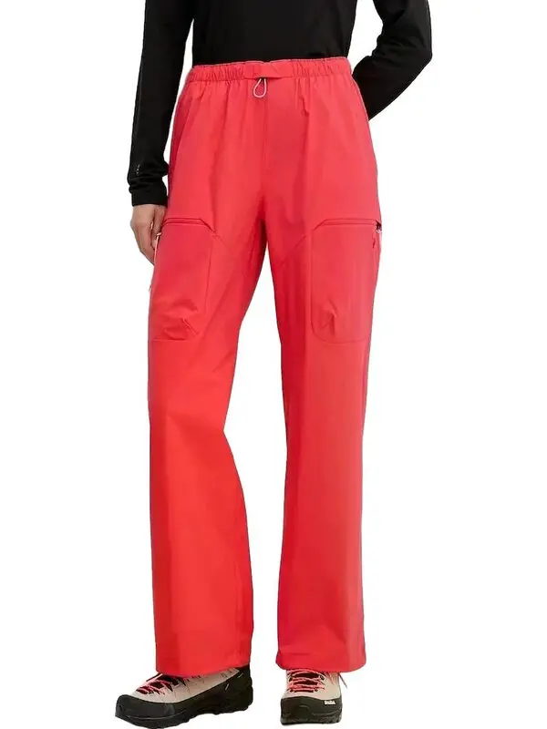 PEAK PERFORMANCE Outdoor Cargo Pocket Trousers - Red
