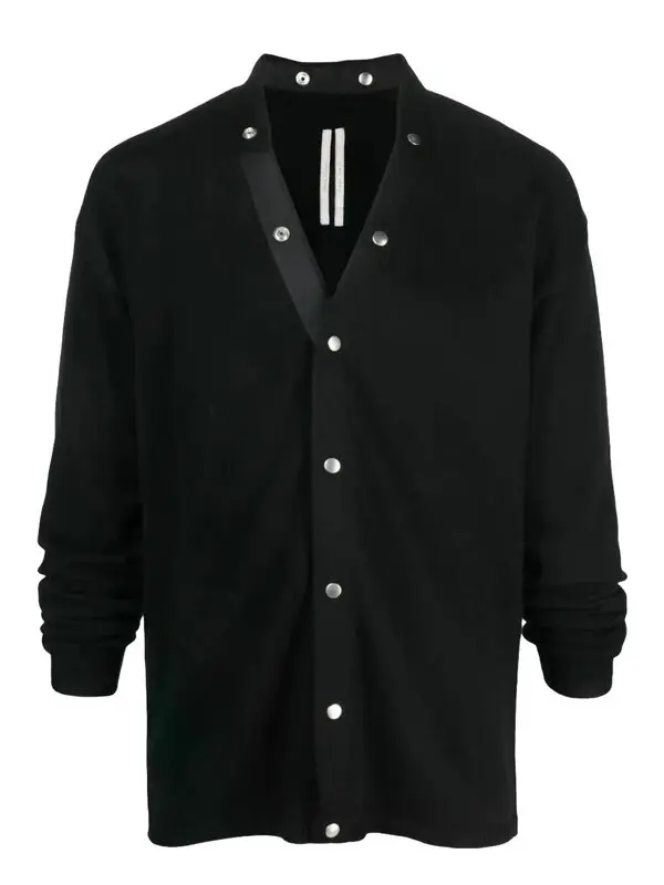 Rick Owens Button-fastening Cardigan - Black