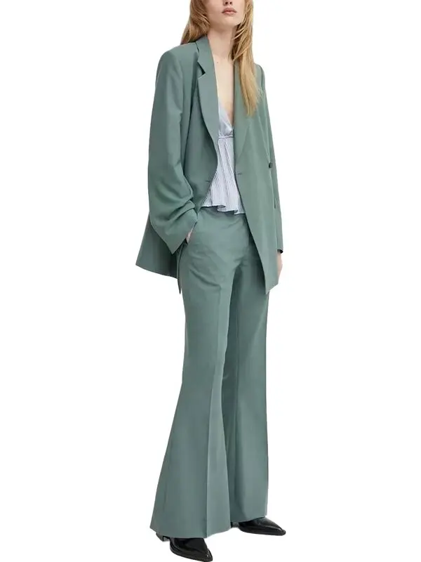 Tiger Of Sweden Eliwira Single-button Blazer - Green