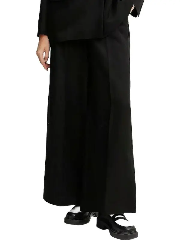 IVY OAK Piera Ann Linen Trousers - Black
