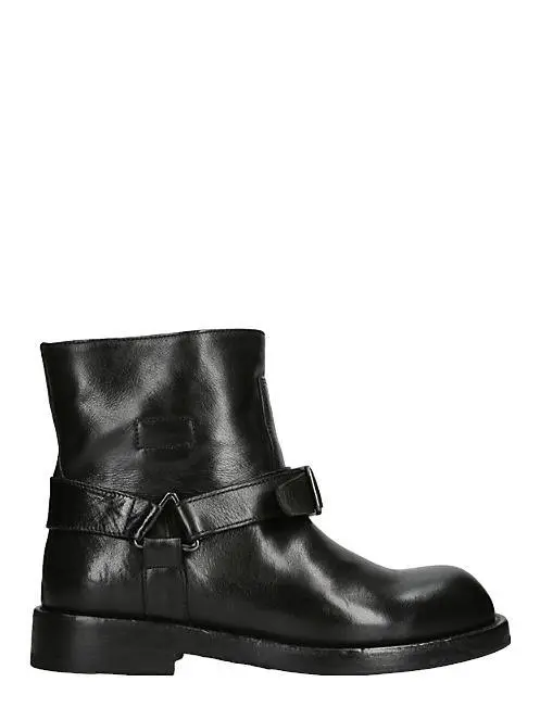 Officine Creative Beryl Leather Boots - Black