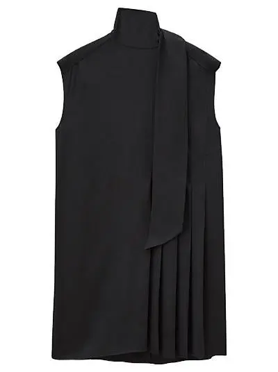 JOSEPH Crepe Mini Dress - Black