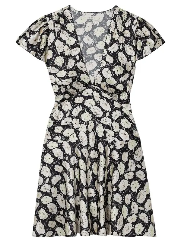 DÔEN Dianne Floral-print Mini Dress - Multi