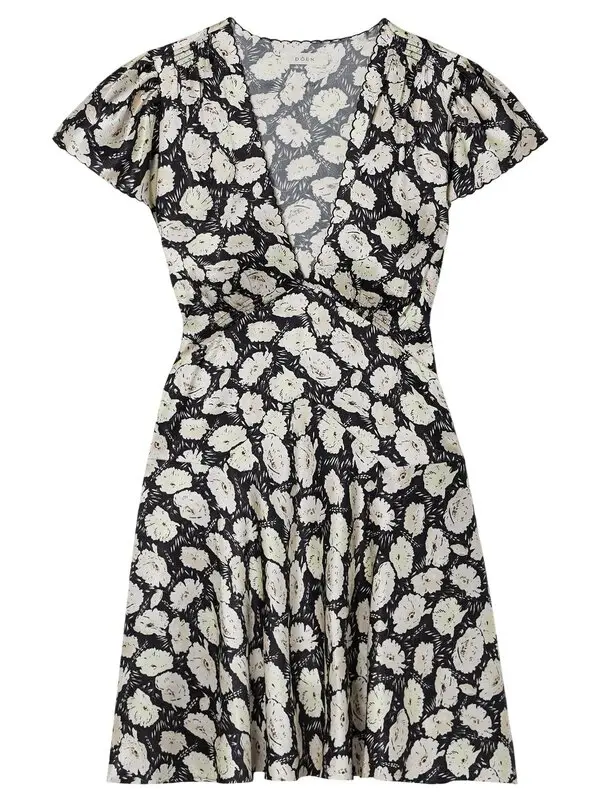 DÔEN Dianne Floral-print Mini Dress - Multi
