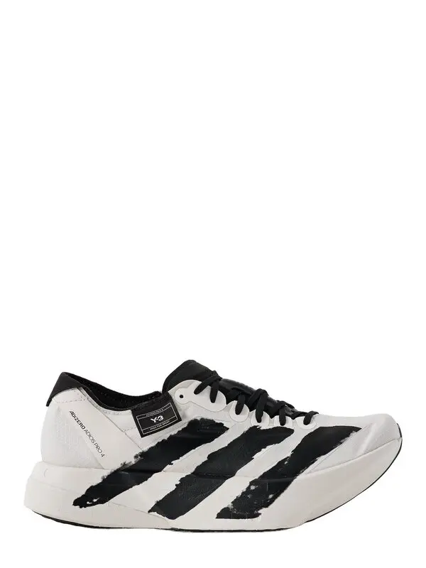 Adidas Originals By Alexander Wang Y-3 Adizero Adios Pro 4 Ripstop Sneakers - White