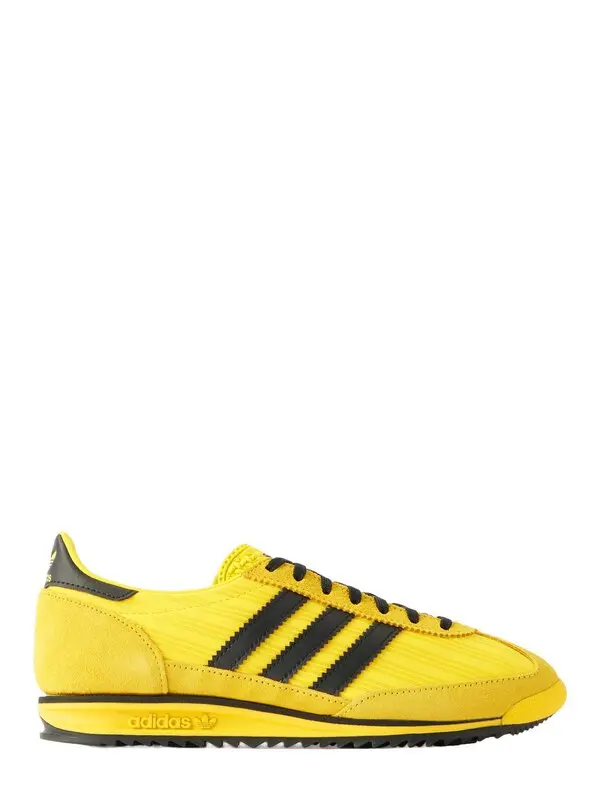 Adidas Originals By Alexander Wang Sl 72 Og Jacquard Sneakers - Yellow