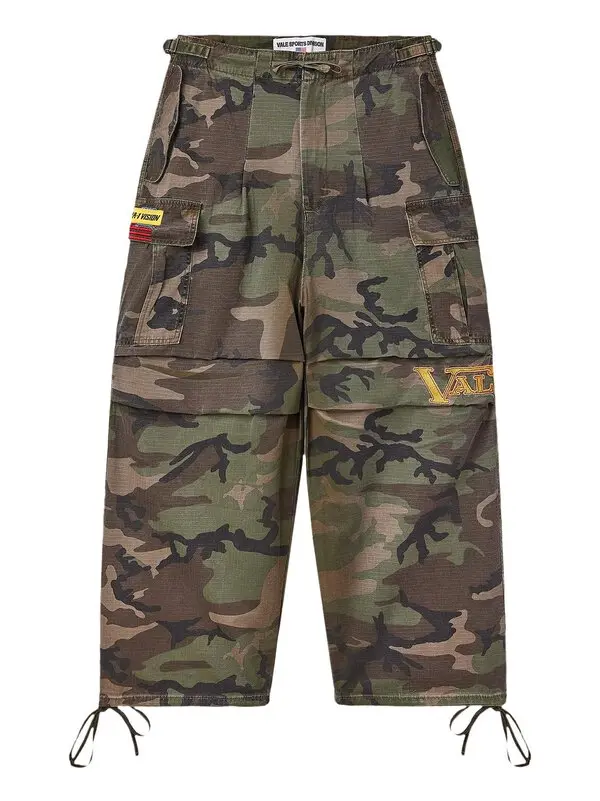 VALE FOREVER Va-1 Camo Cargos - Green
