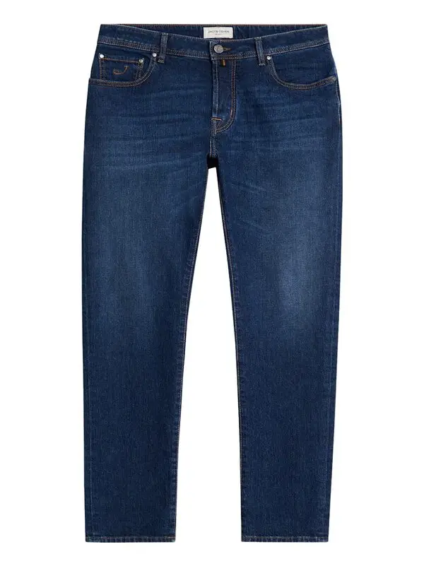 JACOB COHЁN Bard Dark-wash Denim Slim Fit Jeans - Blue