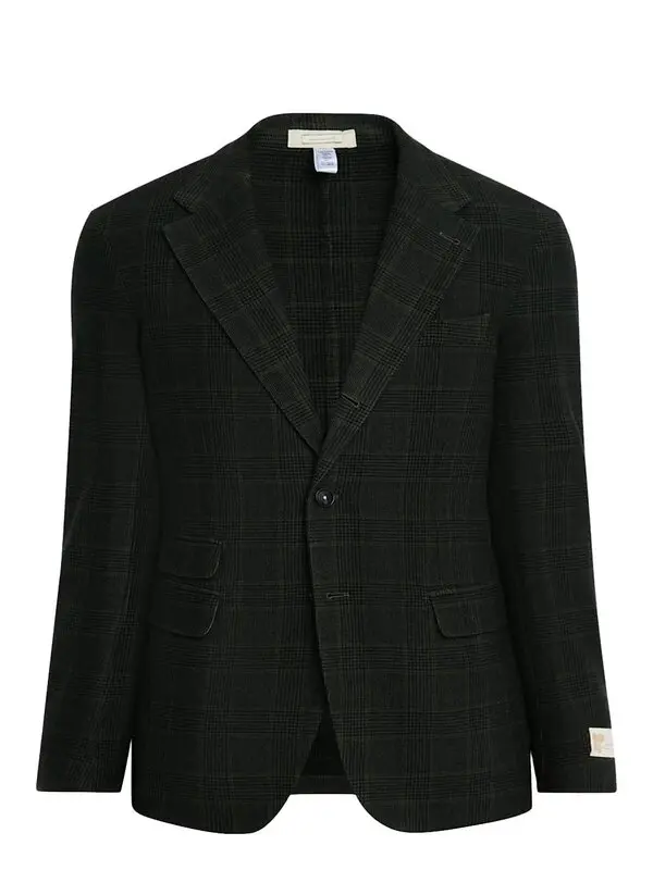 Massimo Alba Catch2 Wool Prince Of Wales Sport Coat - The Verde