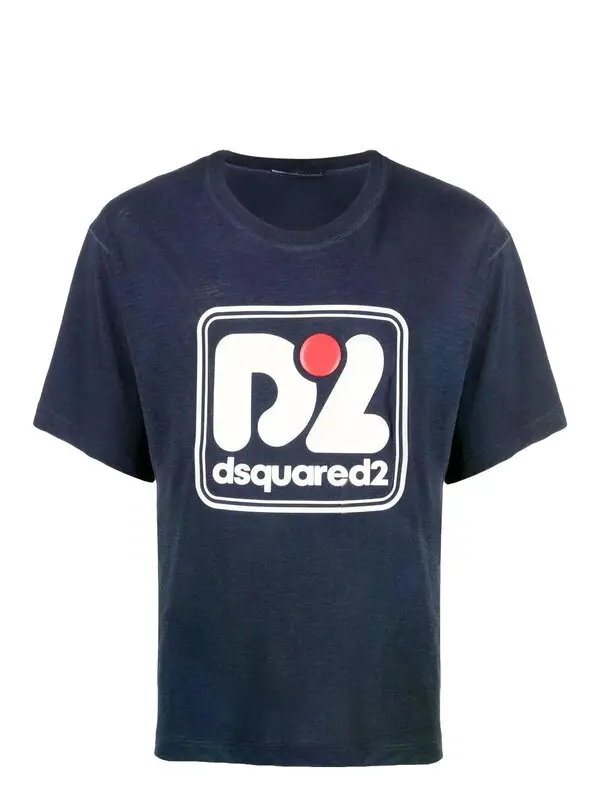Dsquared2 Logo-print T-shirt - Blue