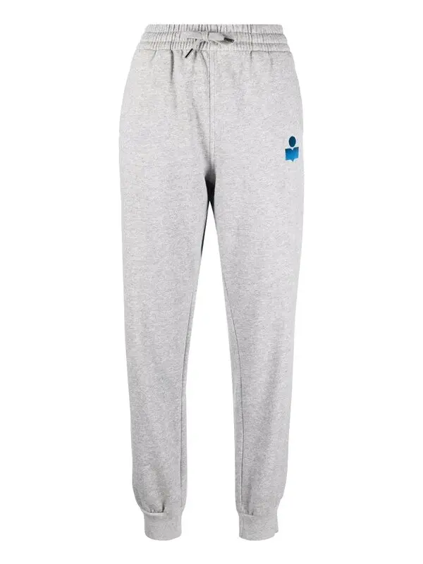 MARANT ETOILE Logo-patch Track Pants - Grey