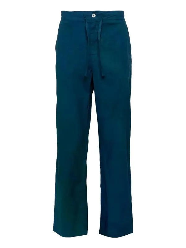 Frescobol Carioca Mendes Drawstring Trousers - Blue