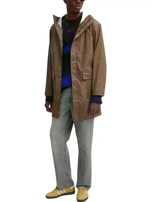 Herschel Supply Co. Flap-pocket Hooded Coat - Brown