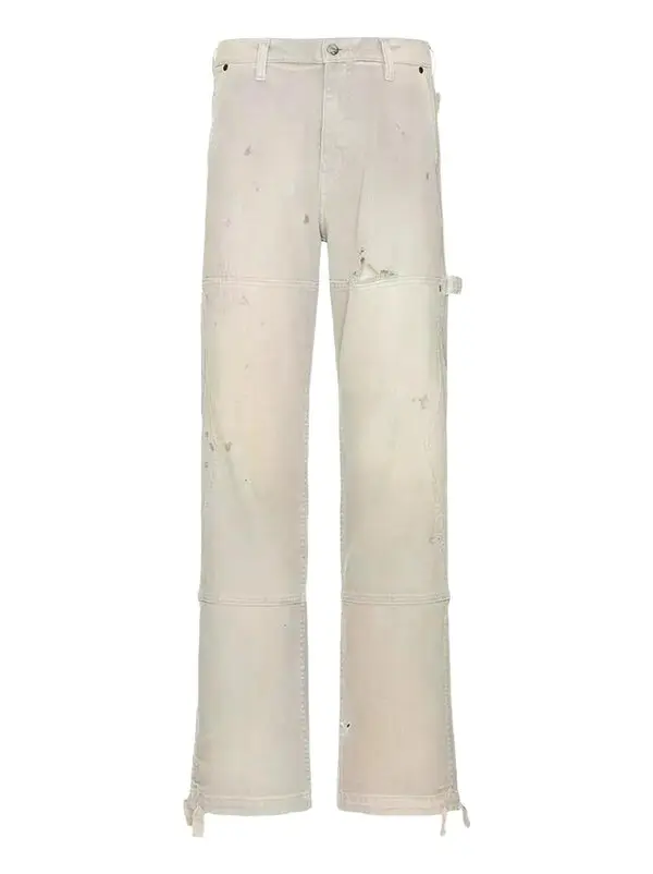 Rhude Reza Double-knee Trousers - Neutrals