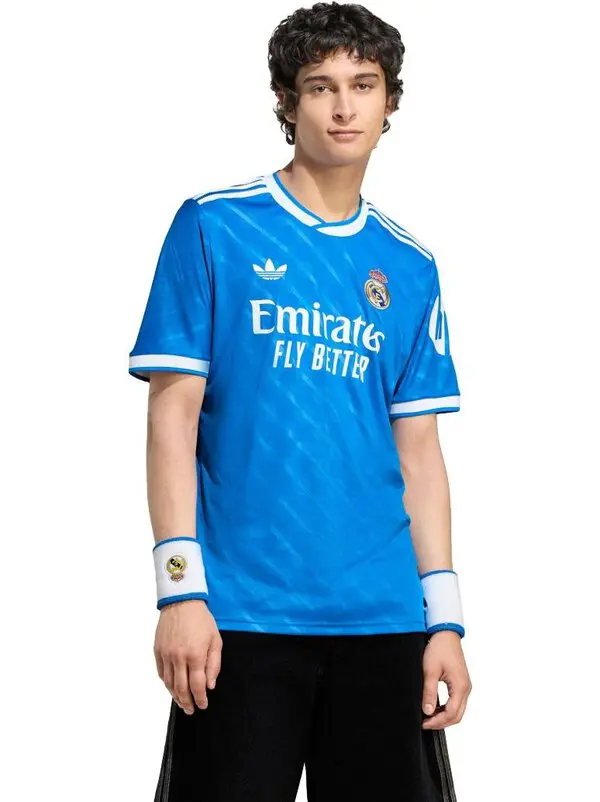 Adidas Real Madrid 25/26 Third Jersey - Blue Bird